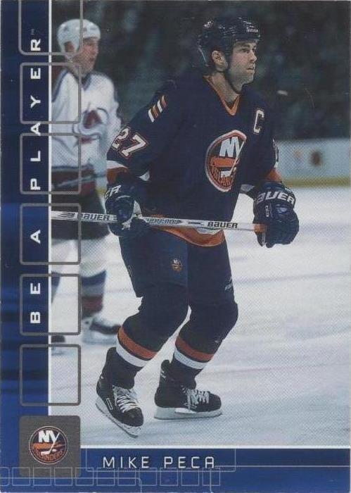 2001-02 In the Game Be A Player Memorabilia - Michael Peca #377 ...