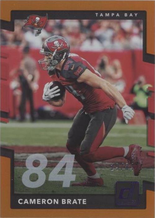 2017 Panini Donruss - Cameron Brate #19 Jersey Number /84 for sale ...