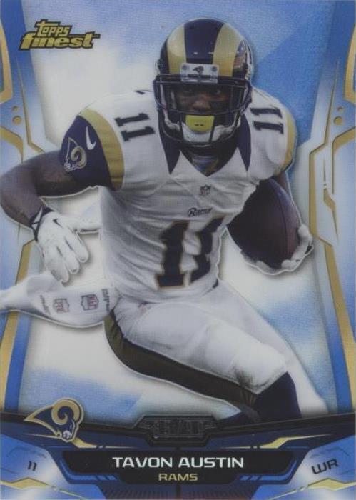 2014 Topps Finest - Tavon Austin #48 Blue Refractor /99 for sale online ...