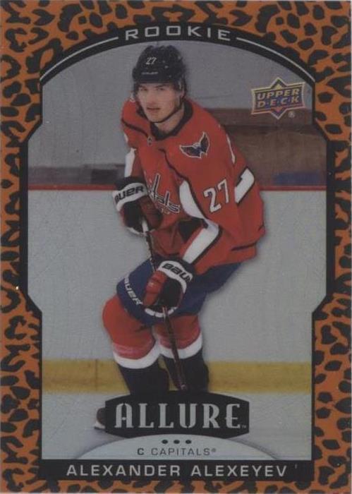 2020-21 Upper Deck Allure - Rookie Alexander Alexeyev #86 Leopard (RC ...
