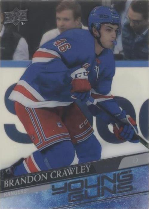 2020-21 Upper Deck - Young Guns Clear Cut #464 Brandon Crawley (RC) for ...