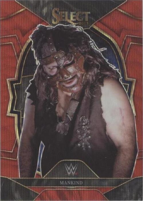 2023 Panini Select WWE - Concourse Red Wave Prizm #89 Mankind for sale ...