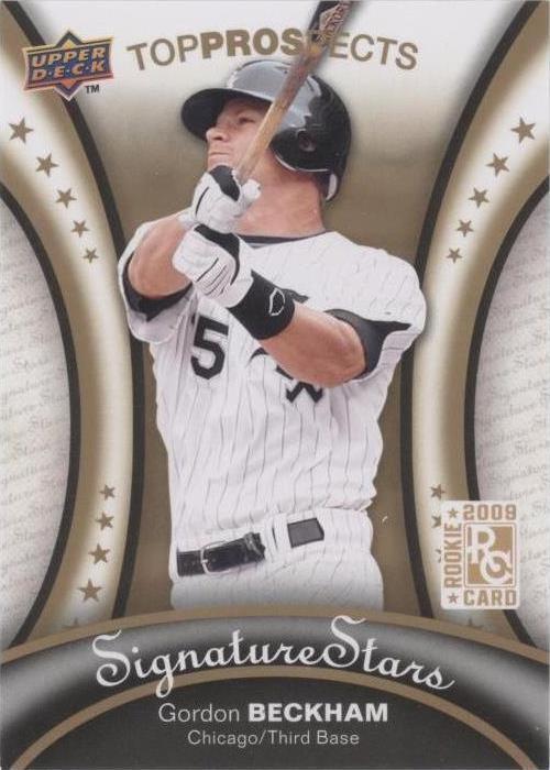 2009 Upper Deck Signature Stars - Top Prospects Gordon Beckham #103 (RC ...