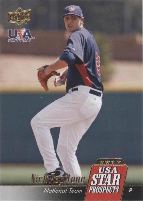 2009 Upper Deck Signature Stars - USA Star Prospects Nick Pepitone #USA ...