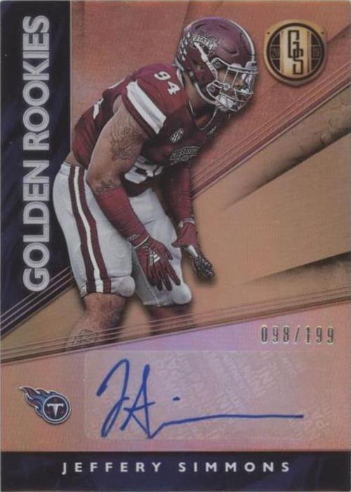 2019 Panini Gold Standard - Golden Rookies Autographs #GRA-JSI Jeffery ...