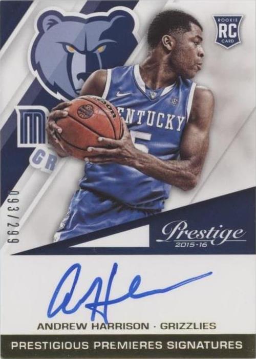2015-16 Panini Prestige - Prestigious Premieres Signatures #PPS-AH ...