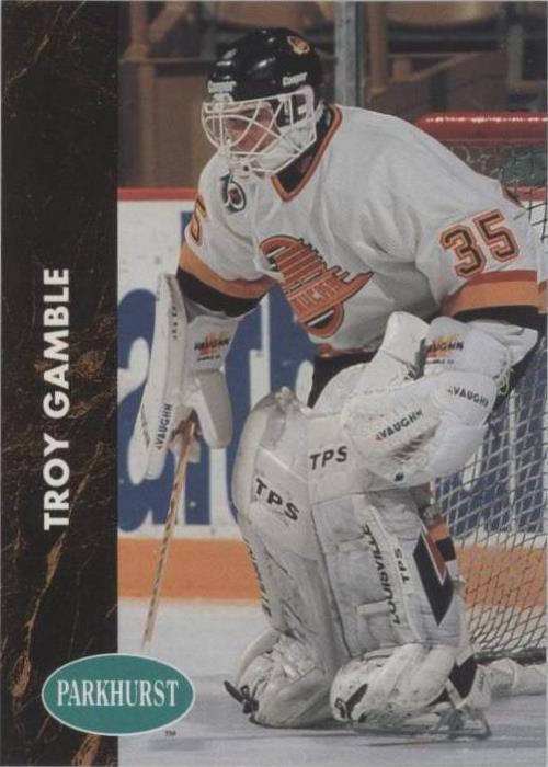 1991-92 Parkhurst - Troy Gamble #402 for sale online | eBay