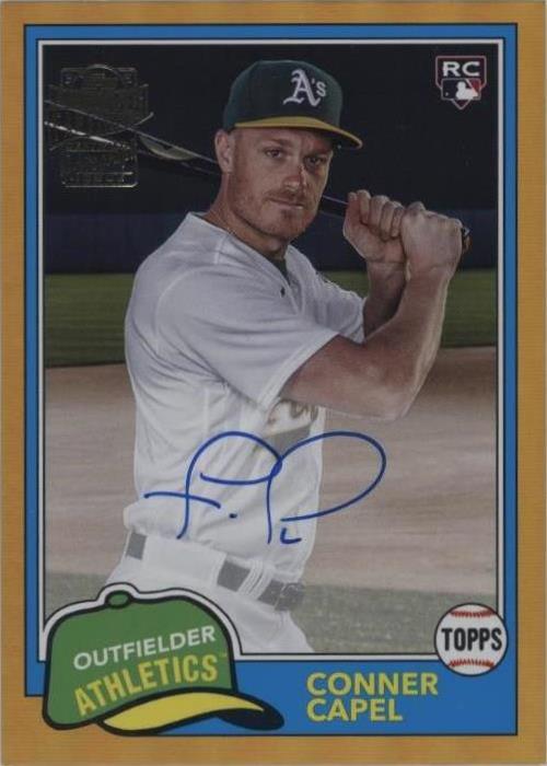 2023 Topps Archives - 1981 Fan Favorite Autographs Gold Foil #81FF-CC ...