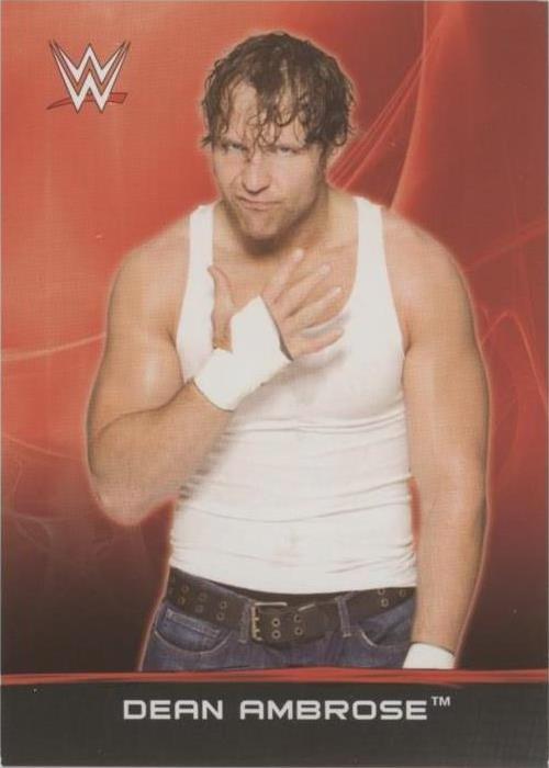 2015 Topps Dog Tags Ringside Relics WWE - #10 Dean Ambrose for sale ...