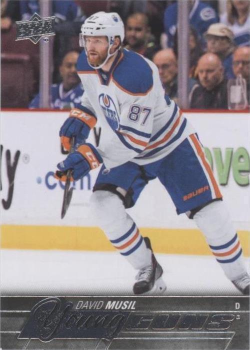 2015-16 Upper Deck - Young Guns David Musil #485 (RC) for sale online ...