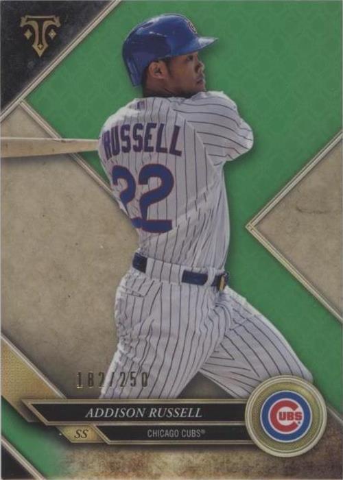 2017 Topps Triple Threads - Emerald #34 Addison Russell /250 for sale online | eBay