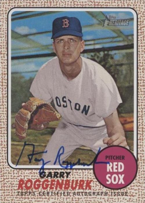 2017 Topps Heritage - Real One Autographs Garry Roggenburk #ROA-GR (AU ...