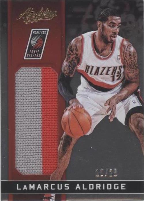 2012-13 Absolute - Patch #13 LaMarcus Aldridge /25 (MEM) for sale ...