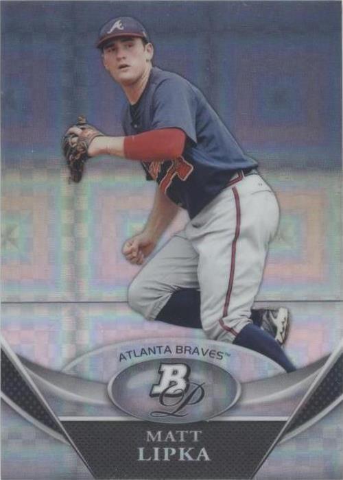 2011 Bowman Platinum - Prospects Matt Lipka #BPP95 X-Fractor (RC) for ...