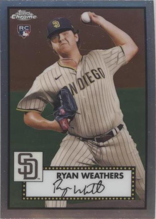 2021 Topps Chrome Platinum Anniversary - #81 Ryan Weathers (RC) for ...
