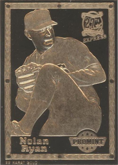 1992-98 ProMint 22K Gold - #3 Nolan Ryan /50000 for sale online | eBay