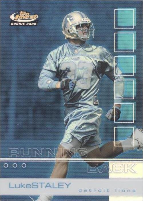 2002 Topps Finest - Luke Staley #112 Refractor /250 (RC) for sale ...
