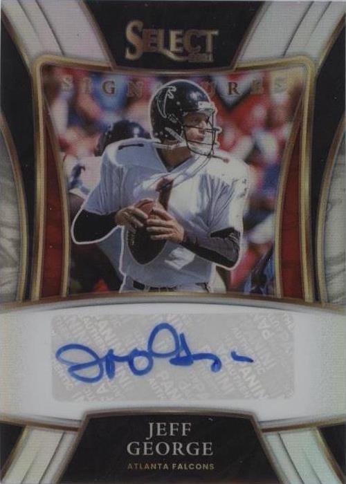 2021 Panini Select - Select Signatures Jeff George #SSP-JGE (AU) for ...