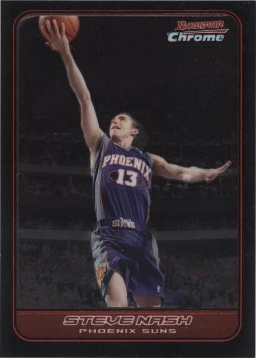 2006-07 Bowman Draft Picks & Stars - Chrome #106 Steve Nash for sale ...