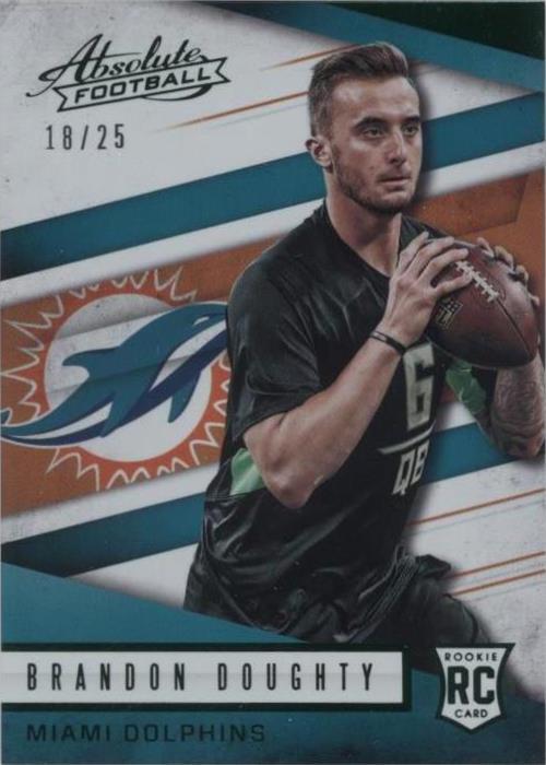 2016 Panini Absolute - Rookies Spectrum Green #152 Brandon Doughty /25 ...