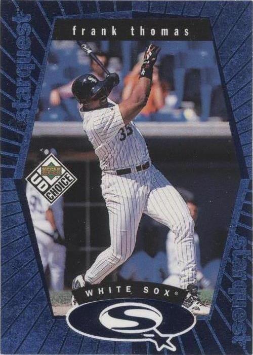 1999 Upper Deck UD Choice - Starquest Blue #SQ17 Frank Thomas for sale online | eBay
