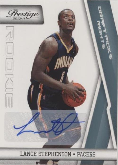 2010-11 Prestige - Draft Picks Rights Autographs #190 Lance Stephenson ...