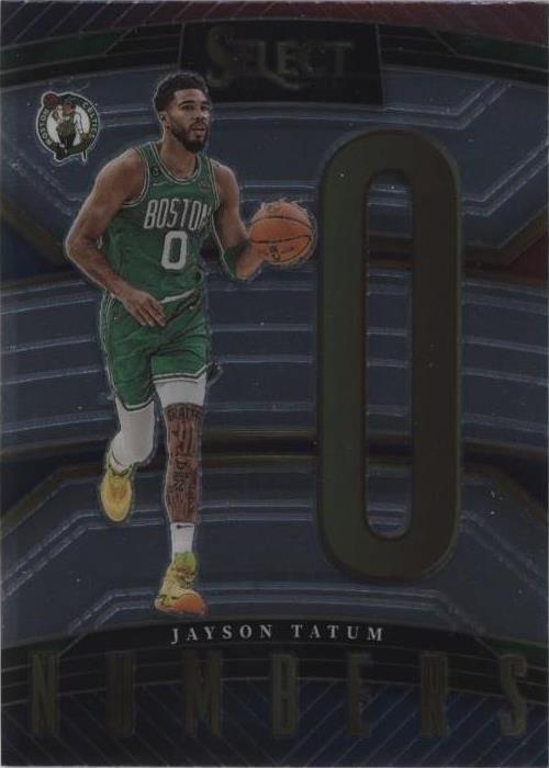 2022-23 Panini Select - Select Numbers Jayson Tatum #8 for sale online ...