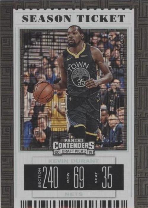 2019-20 Panini Contenders Draft Picks - Season Ticket Variation ...