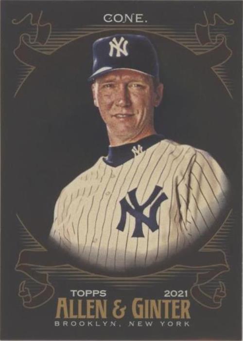 2021 Topps Allen & Ginter's X - #314 David Cone for sale online | eBay