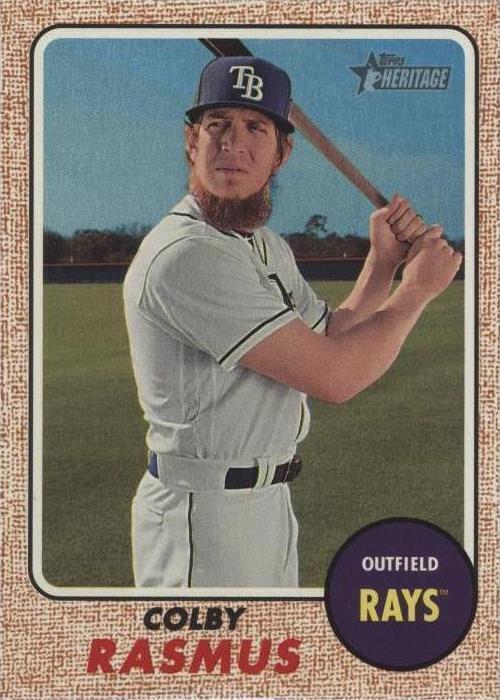 2017 Topps Heritage High Number - Colby Rasmus #574 for sale online | eBay