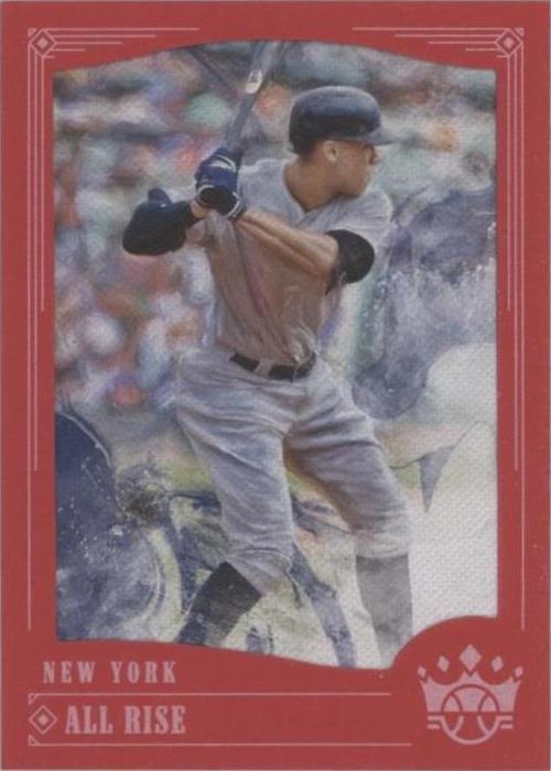 2018 Panini Diamond Kings - Name Variation Red Frame #80 Aaron Judge ...