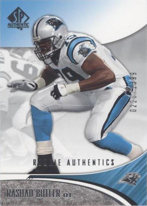 2006 SP Authentic - Rookie Authentics #173 Rashad Butler /1399 (RC) for ...