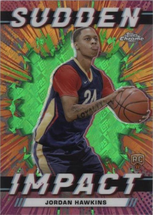 2023-24 Topps Chrome - Sudden Impact Jordan Hawkins #SI-4 Green Topps ...