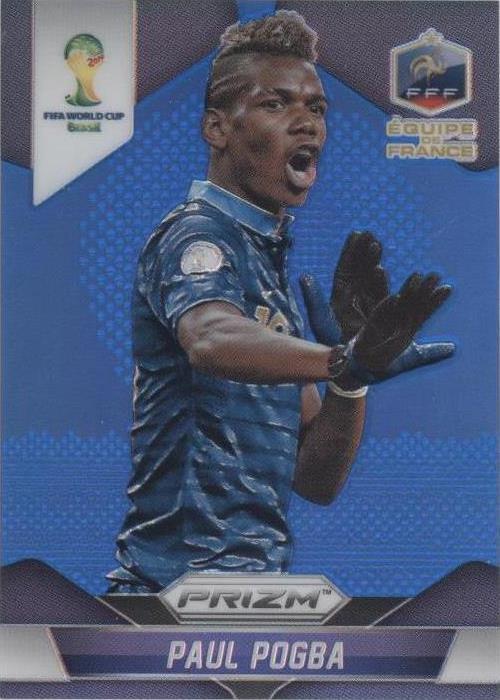 2014 Panini Prizm World Cup - Blue Prizm #79 Paul Pogba /199 for sale ...