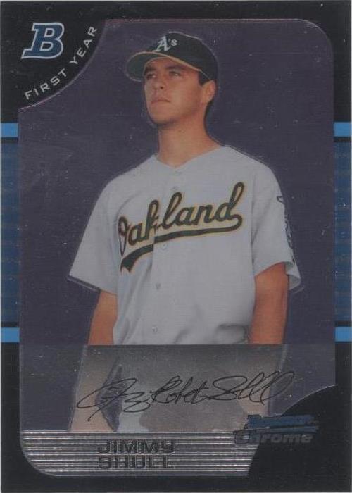 2005 Bowman Draft Picks & Prospects - Chrome #BDP100 Jimmy Shull (RC ...
