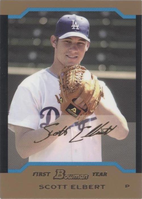2004 Bowman Draft Picks & Prospects - Gold #BDP63 Scott Elbert (RC) for ...