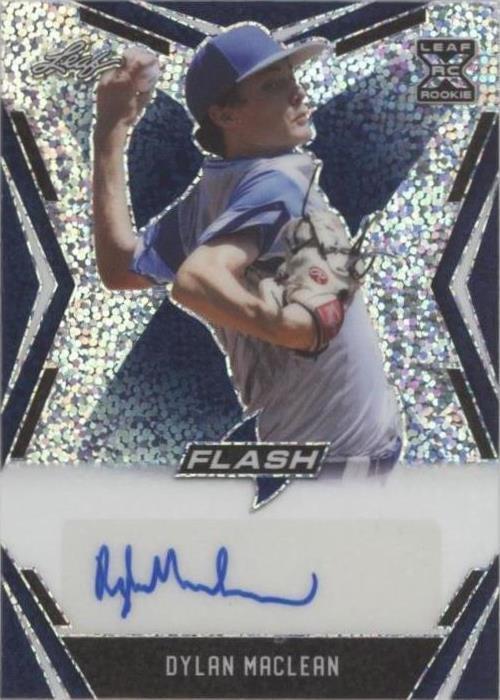 2020 Leaf Flash - Dylan MacLean #BA-DML Blue /50 (AU, RC) for sale online | eBay
