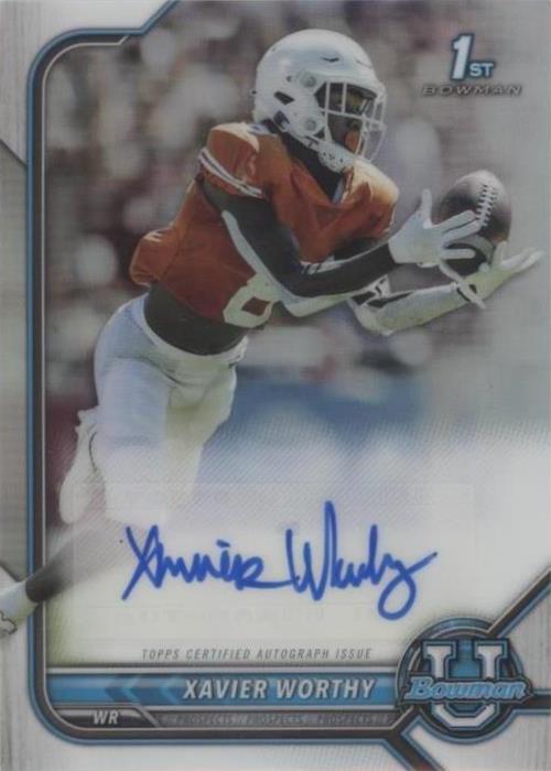Xavier Worthy Trading Cards for sale | eBay