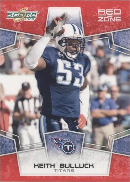 2008 Score - Red Zone #321 Keith Bulluck /100 for sale online | eBay