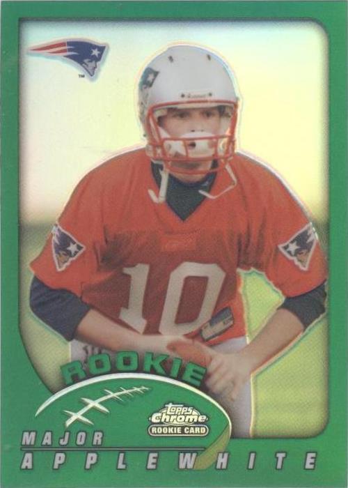 2002 Topps Chrome - Rookie Refractor #259 Major Applewhite (RC) for ...