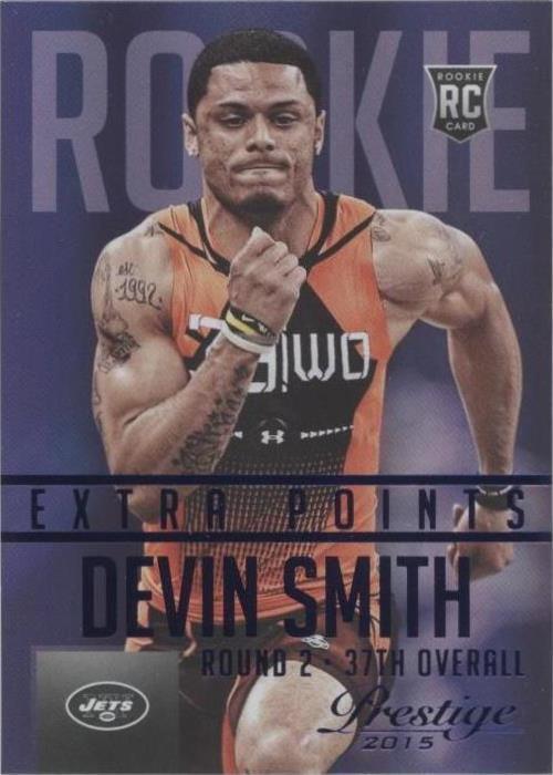 2015 Panini Prestige - Rookie Extra Points Blue #231 Devin Smith (RC ...