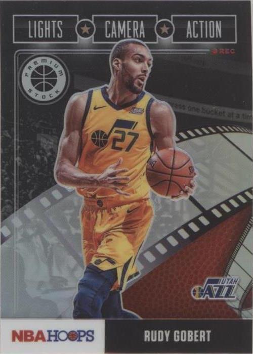 2019-20 Panini NBA Hoops Premium Stock - Lights Camera Action Rudy ...