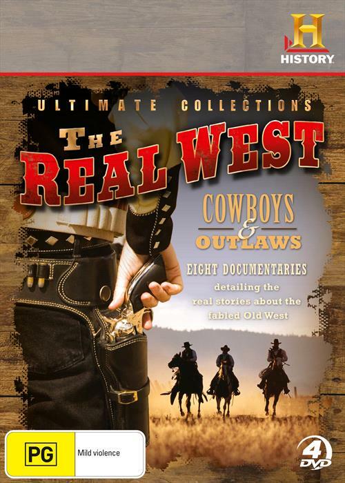 Ultimate Collections-The Real West : Cowboys & Outlaws (DVD, 1993) for ...