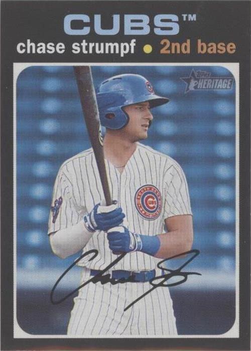 2020 Topps Heritage Minor League Edition - #171 Chase Strumpf (RC) for ...