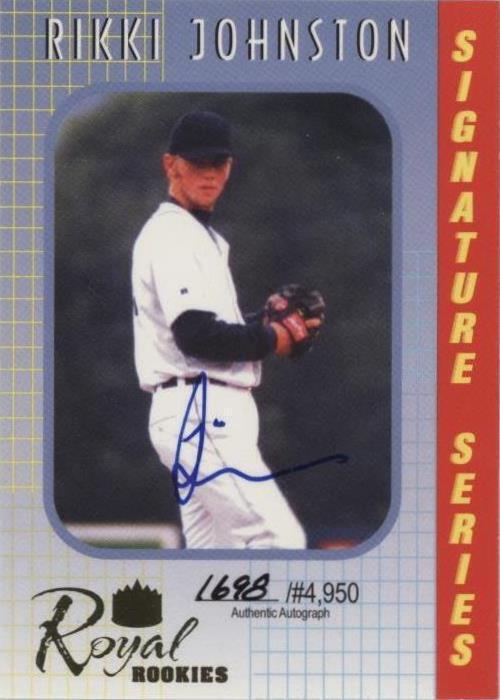 2000 Royal Rookies - Signature Series Rikki Johnston #31 Autographs /4950 (AU, RC) for sale ...