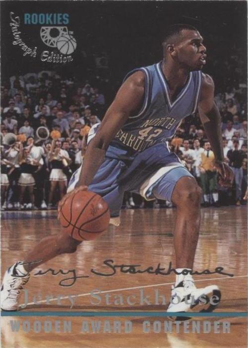 1995 Classic Rookies - Autograph Edition #99 Jerry Stackhouse (RC) for ...