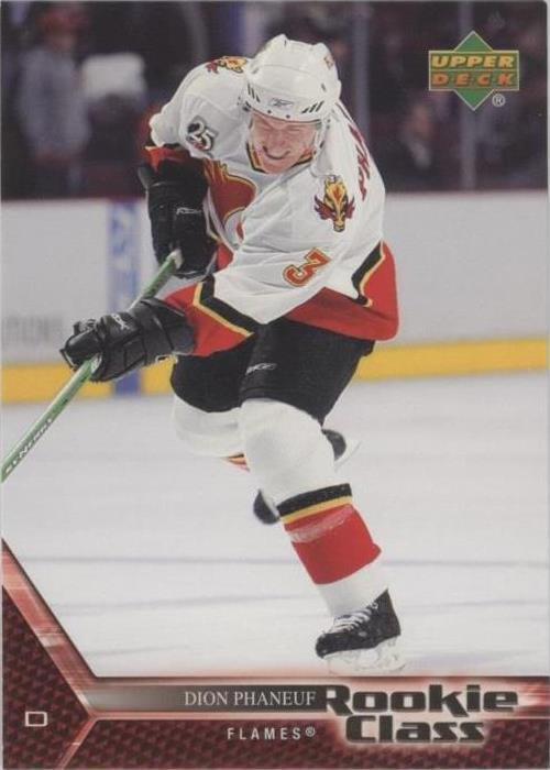 2005-06 Upper Deck Rookie Class - Dion Phaneuf #9 (RC) for sale online ...