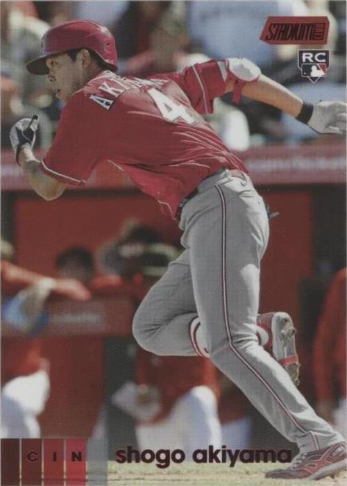 2020 Topps Stadium Club - Shogo Akiyama #285 Red Foil (RC) for sale ...