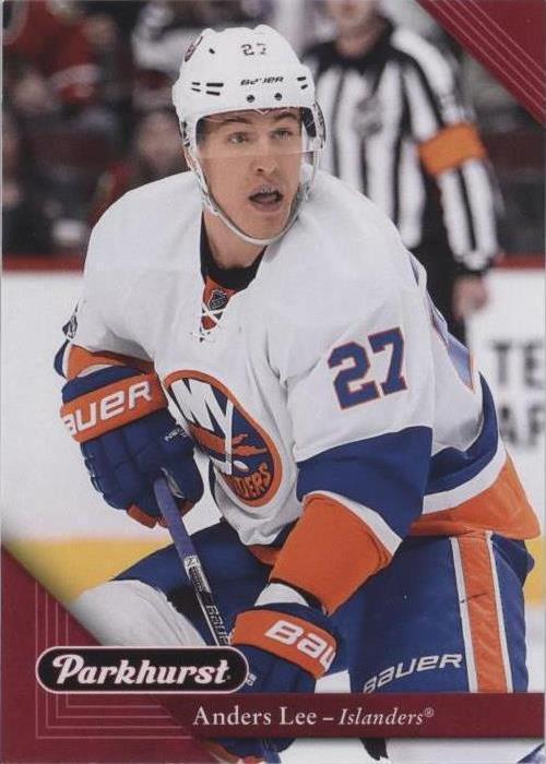 2017-18 Upper Deck Parkhurst - Anders Lee #148 Red for sale online | eBay