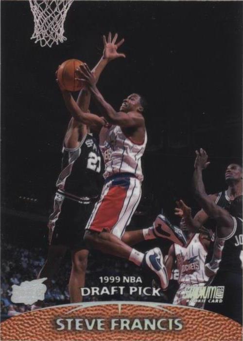 1999-00 Topps Stadium Club - 1999 NBA Draft Pick Steve Francis #177 (RC ...